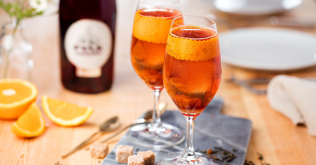 Tea Time Cocktail - PortCocktails: The best Port Wine Cocktails